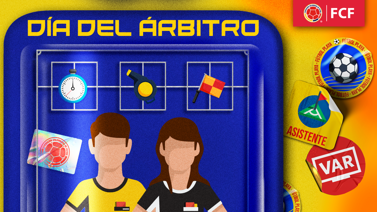 ¡Feliz día del árbitro les desea la FCF! – Federación Colombiana de Futbol