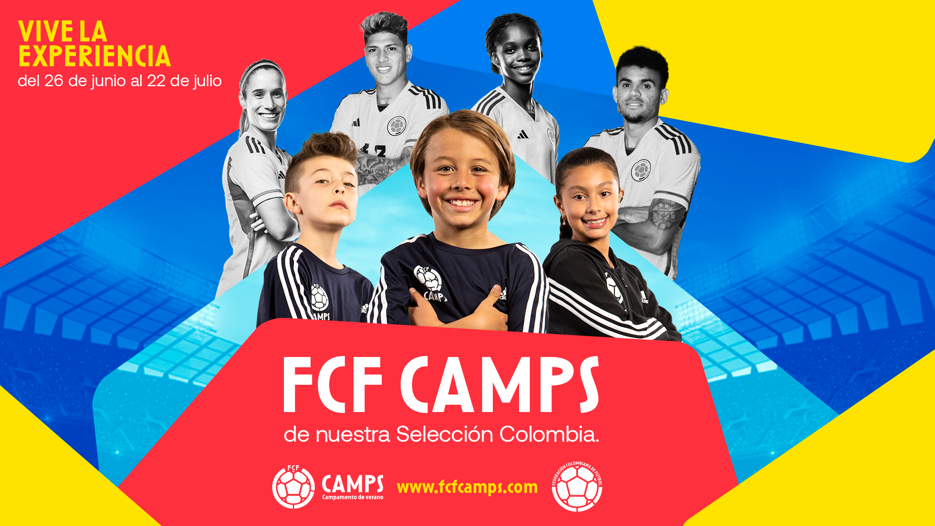 FCF CAMPS: SIENTE LA “TRICOLOR” DESDE NIÑO – Federación Colombiana de ...