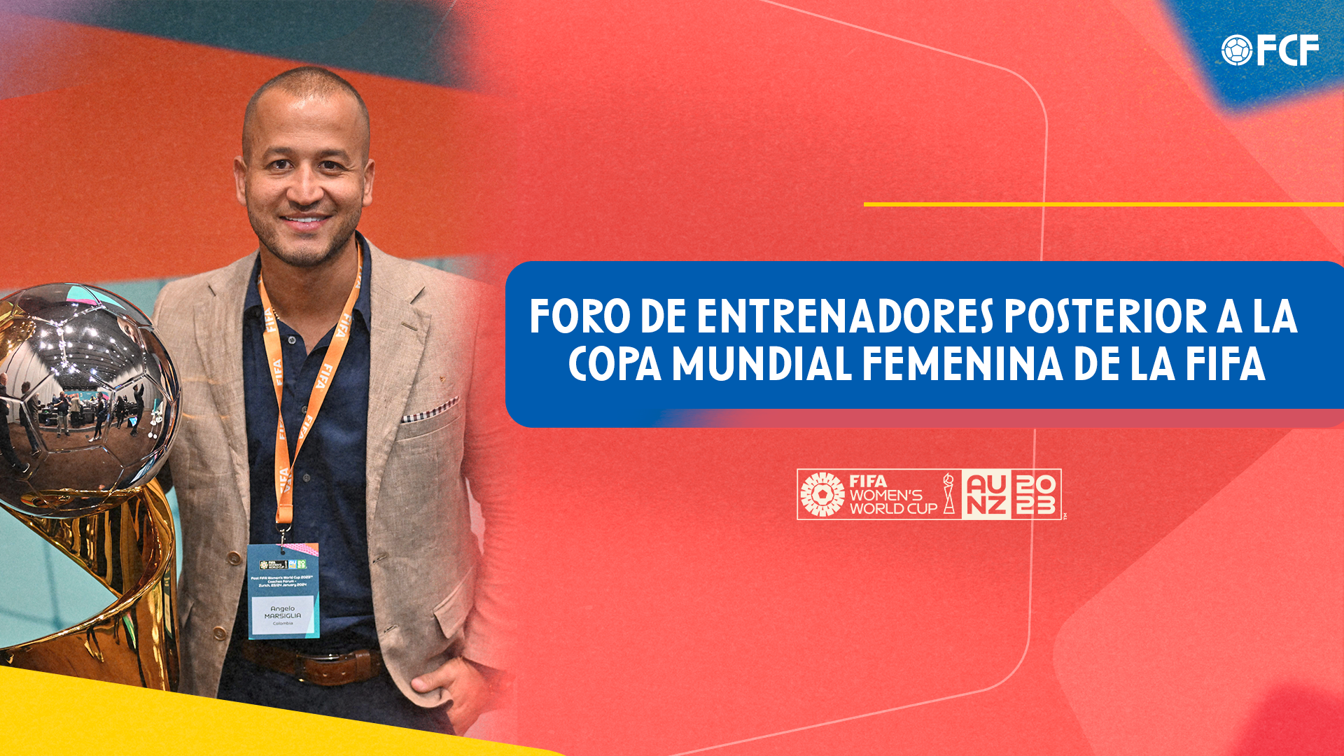 Angelo Marsiglia en el foro de entrenadores de la Copa Mundial de la ...